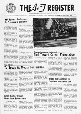 "The Register, 1979-02-16" by North Carolina Agricutural and Technical ...